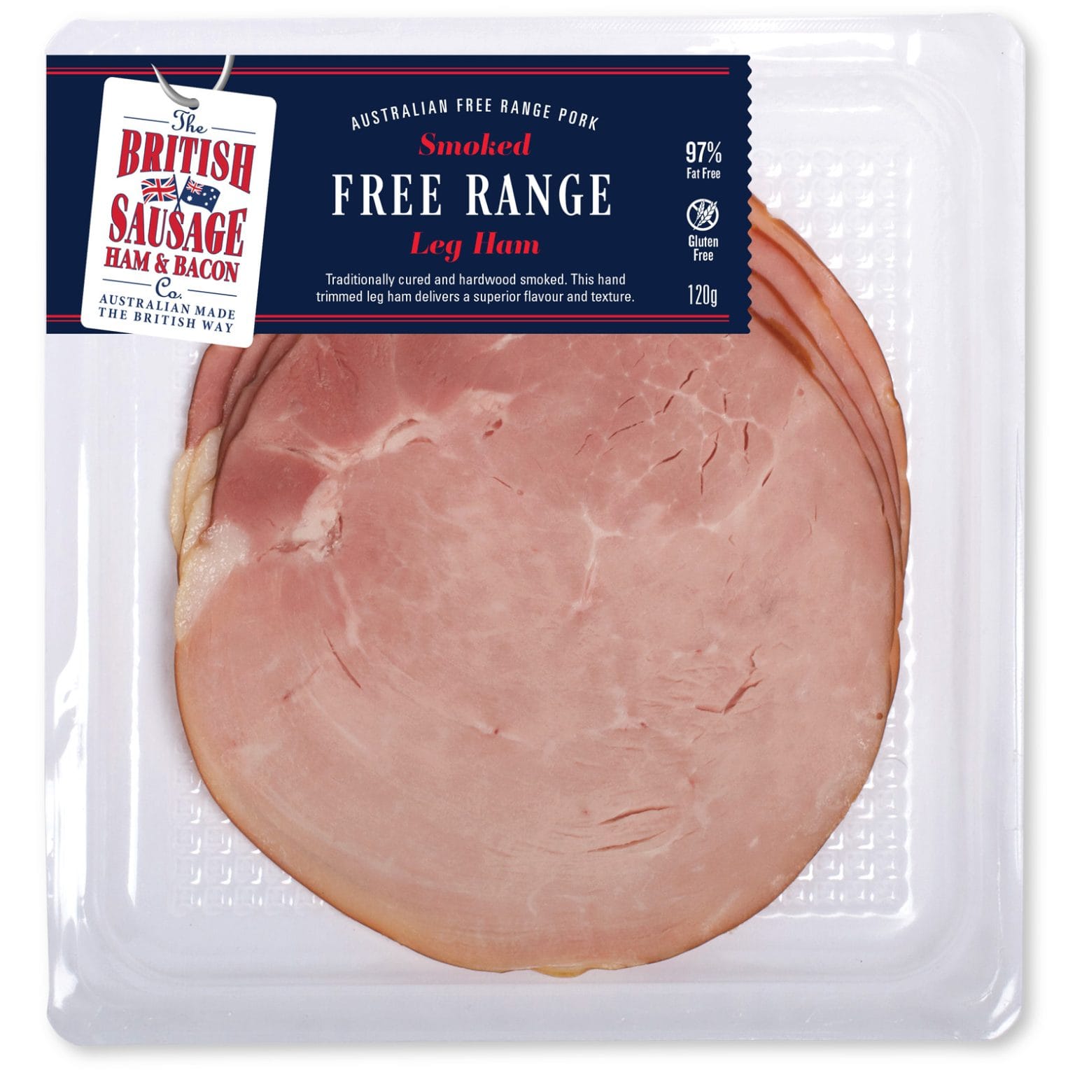 SMOKED FREE RANGE LEG HAM • The British Sausage, Ham & Bacon Co