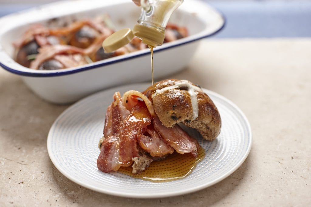 Recipe: Hot Cross Bacon Butties • The British Sausage, Ham & Bacon Co